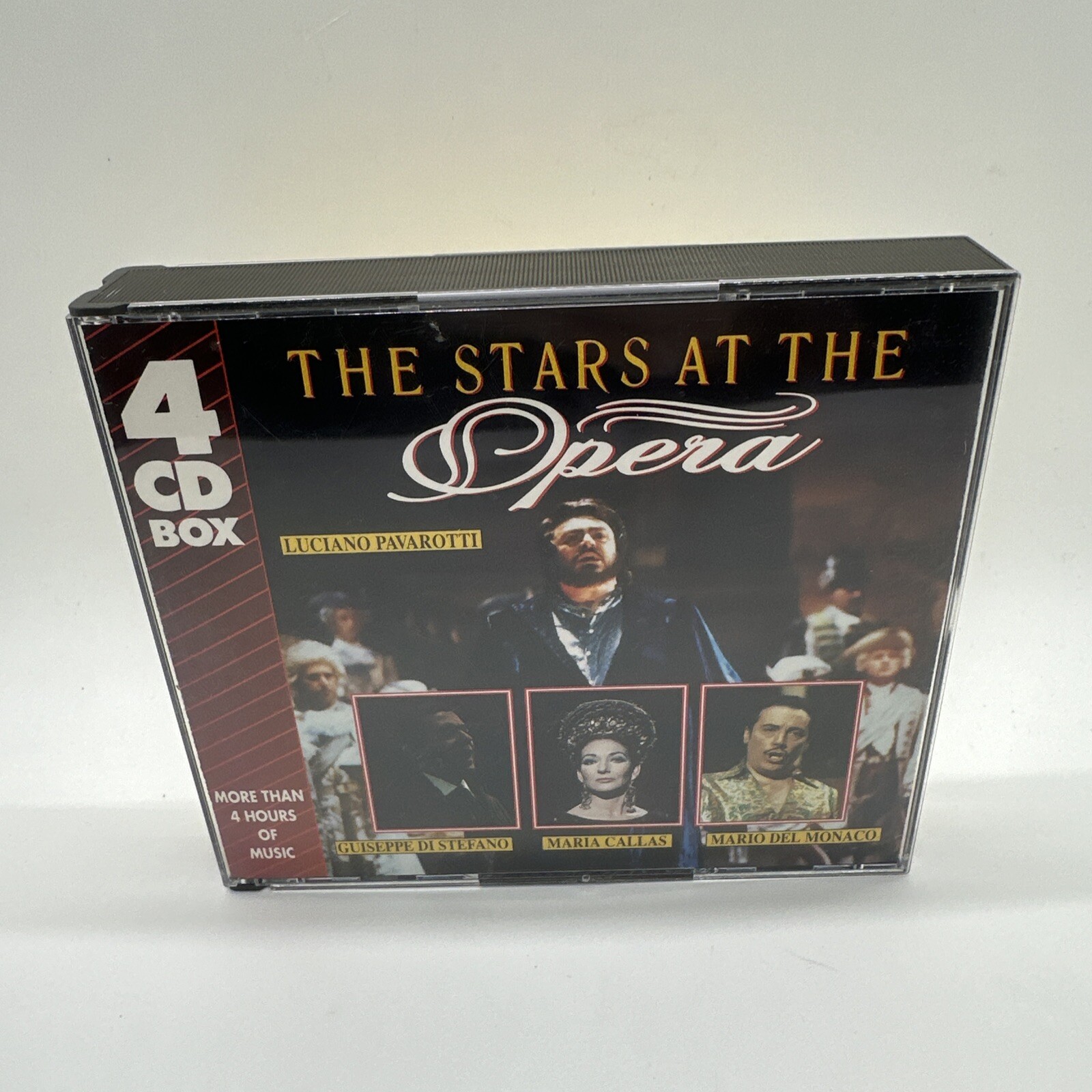 THE STARS AT THE OPERA -PAVAROTTI-DI STEFANO-CALLAS-DEL MONACO-MINT 4 ...