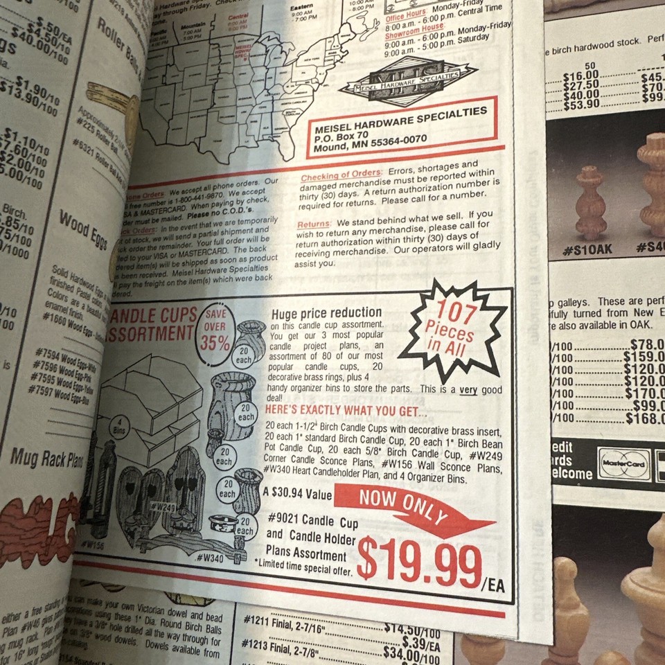 Meisel Hardware Specialties 1990-91 “Project Plans & Parts For ...