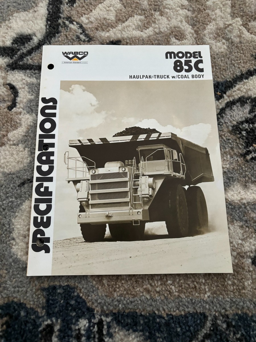 Body Wabco Catalog