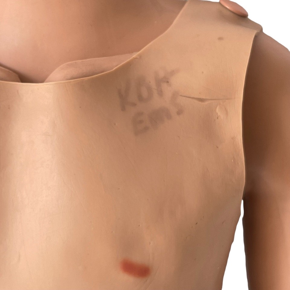 Simulaids CPR Training Manikin Child Torso and Legs Kyle 3 Year Old Boy ...