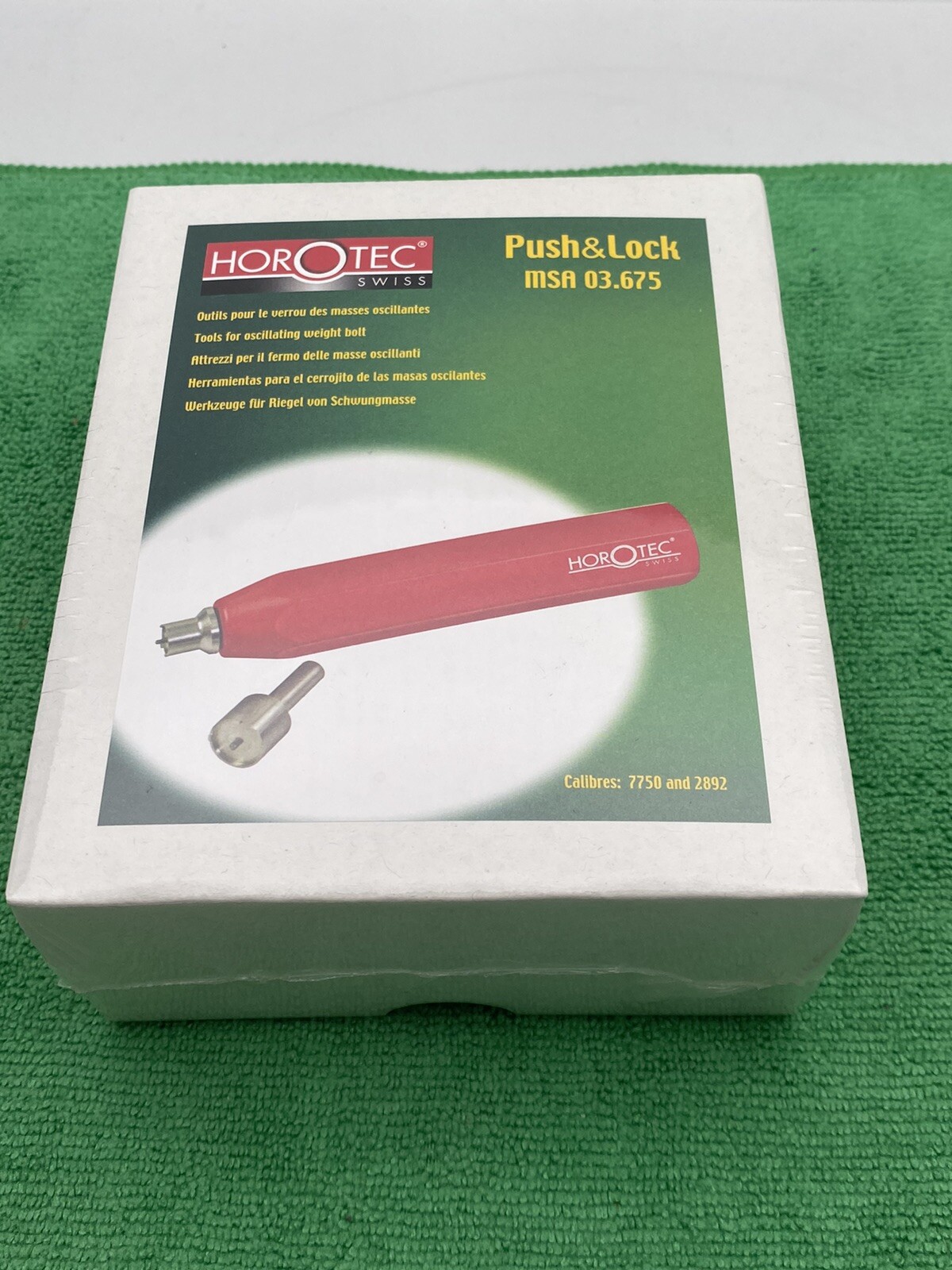 Horotec Swiss Push And Lock MSA 03.675 Tools For Oscillating Weight ...