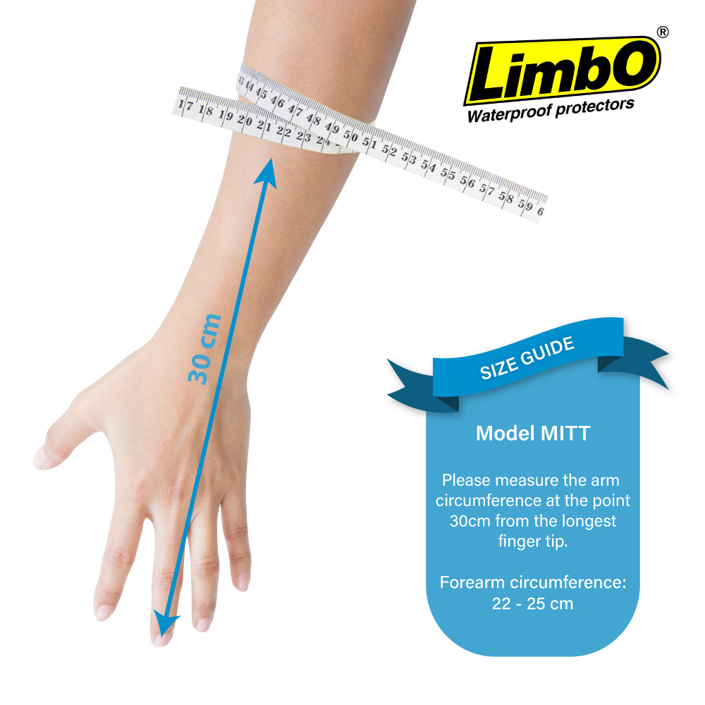 LimbO Waterproof Hand Protector for Dressings Bandages - Shower Bath ...