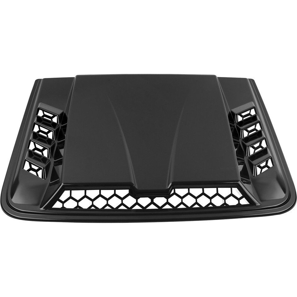 Add-On Air Flow Intake Bonnet Scoop Hood Cover Black For Jeep Wrangler ...