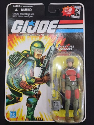 GI Joe 25th Anniversary, Laser Rifle Trooper "Sgt. Flash' Action Figure ...