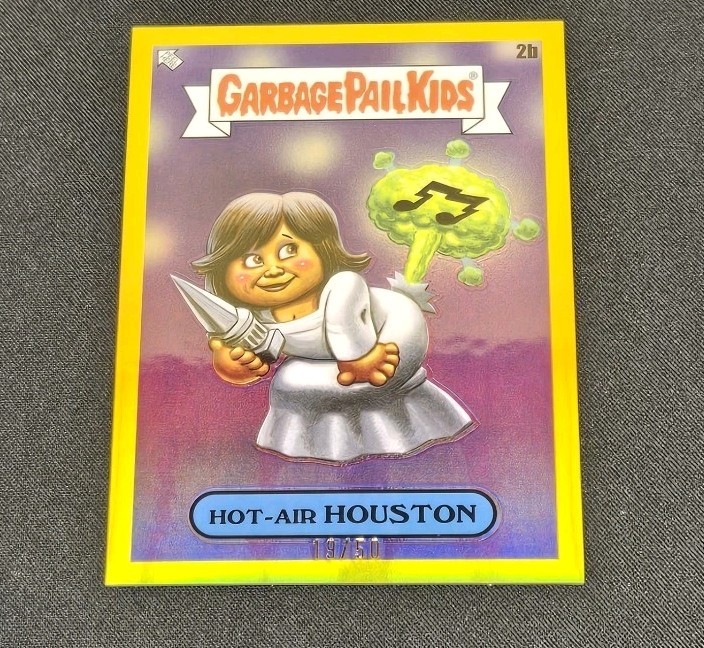GARBAGE PAIL KIDS CHROME 7 WHITNEY HOUSTON PAROD GARBAGE PAIL MUSIC ...