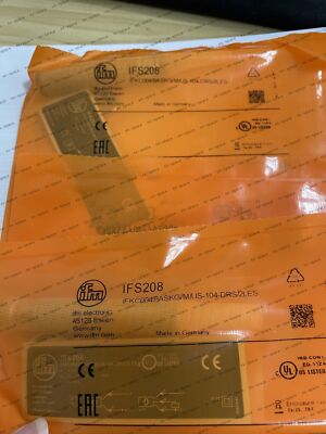 NEW IFM EFECTOR IFS208 IFKC004BASKG/M/US-104-DRS INDUCTIVE SENSOR | eBay