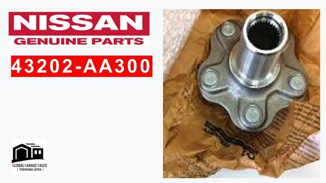Genuine Nissan Hub Rear Wheel 43202AA300 / 43202-aa300 OEM for sale ...