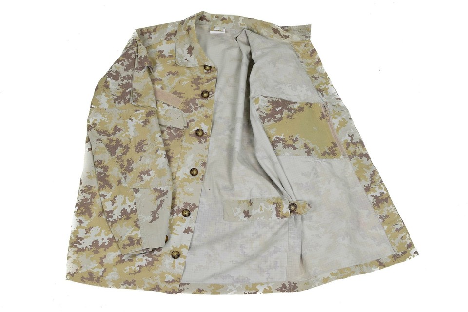 Genuine Italian Army Rip Stop Desert Vegetato camo Jacket combat field ...