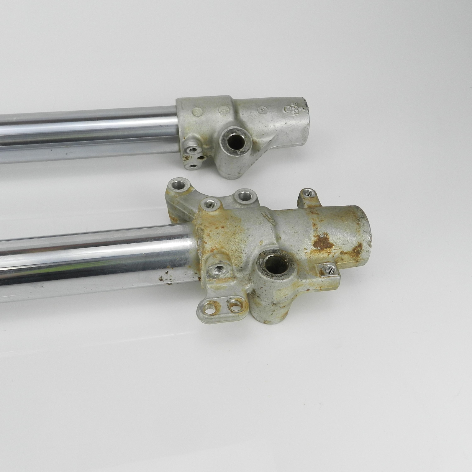 2001 KAWASAKI KX85 OEM RIGHT LEFT FRONT SUSPENSION FORKS SHOCKS 44075 ...