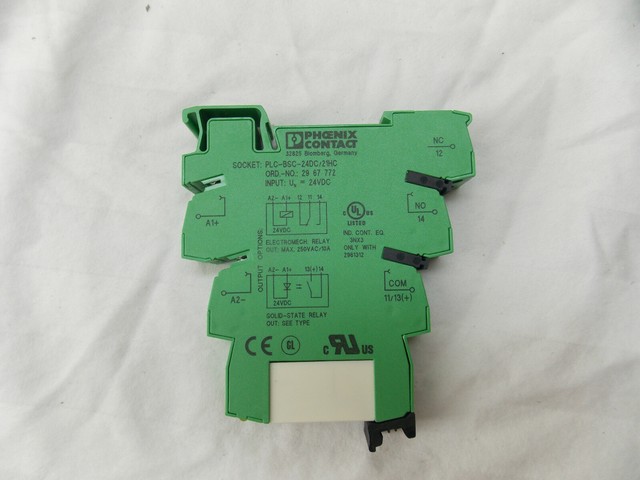Phoenix Contact 2967620 Plc-rsc-24dc/21hc Series 24vdc SPDT Interface ...