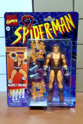 MARVEL COMICS Spider-Man MARVEL'S SHOCKER Action Figure | eBay Australia
