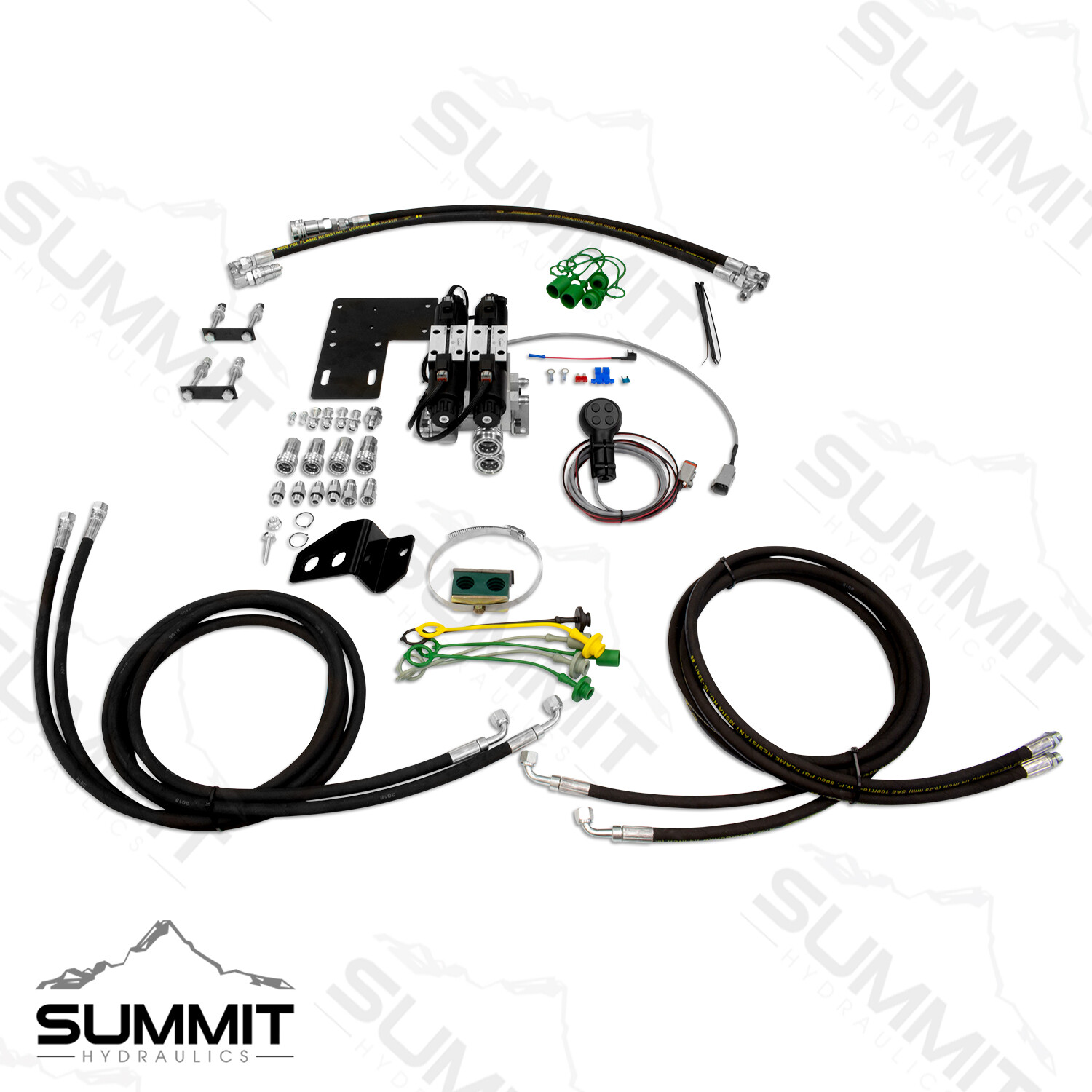 Rear Hydraulic Valve Kit with Front Third Function for JD 3025E, 3032E ...