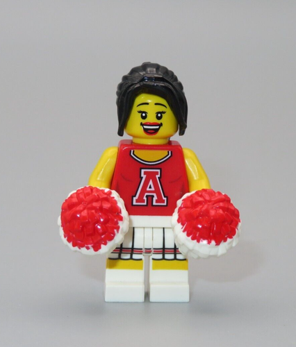 LEGO Cheerleader red pom pom cheer football minifigure Collectible ...