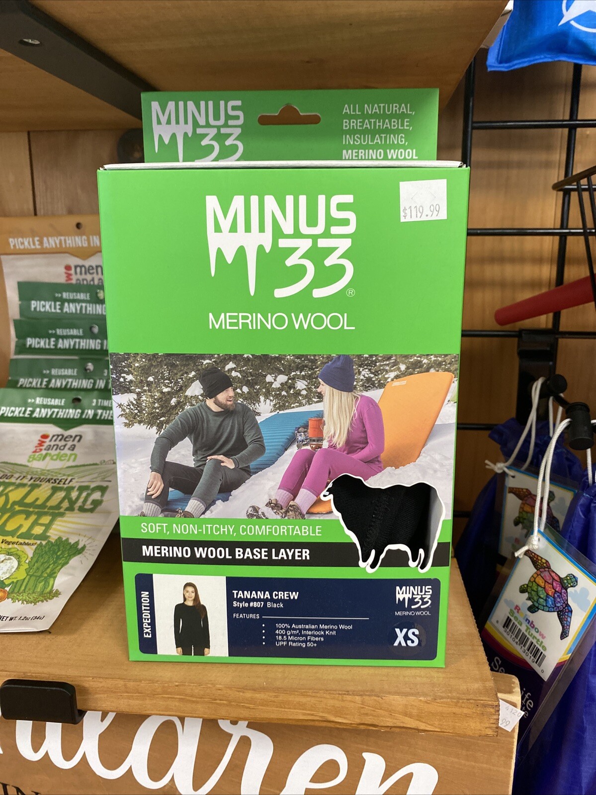 Minus 33 Merino Wool Base Layer, Top Expedition, Weight, Extra Small ...