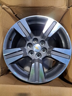 Chevrolet Colorado 2015 - 2019 OEM Factory 18 x 8.5 5 Spoke Aluminum ...