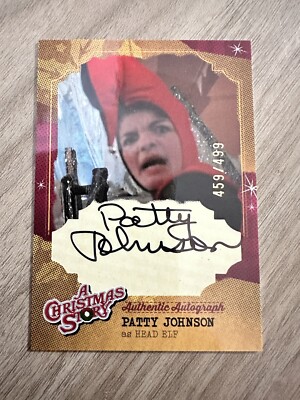 2024 Cryptozoic A Christmas Story Marquee 40th PJ2 Patty Johnson - Head ...