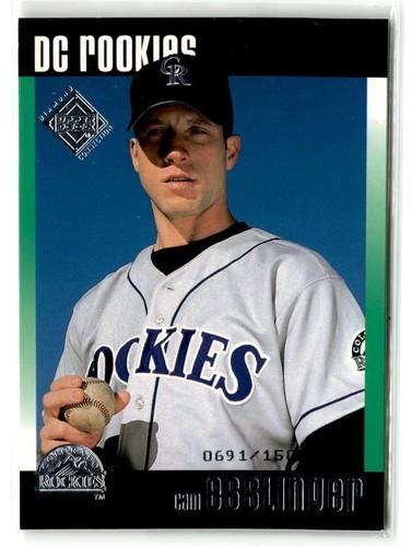 Cam Esslinger RC,SN Colorado Rockies 2002 Upper Deck Diamond Connection ...