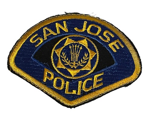 Vintage SAN JOSE POLICE Embroidered Uniform Jacket Patch | eBay