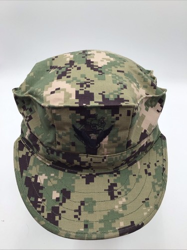 U.S. Navy Woodland Type III Service Cap 7 5/8 Military NWU Cover Hat | eBay