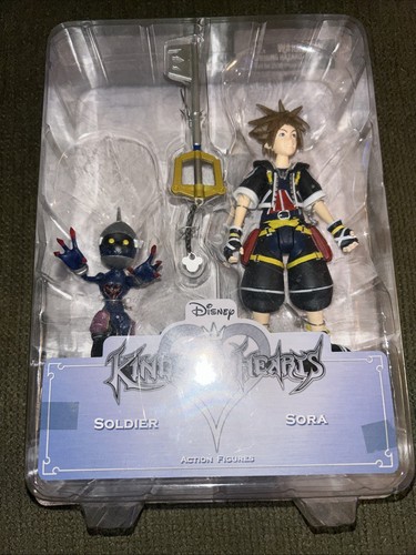 Kingdom Hearts Wisdom Form Sora & Soldier Figures -UNOPENED- Target ...