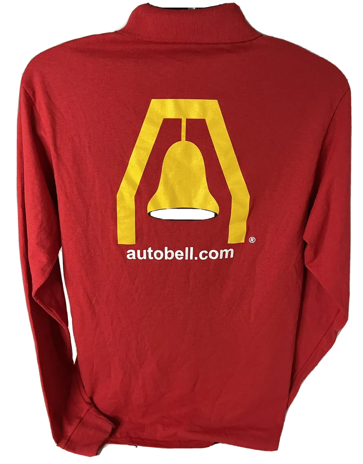 AUTOBELL CAR WASH EMPLOYEE UNIFORM RED LONG SLEEVE PO… - Gem