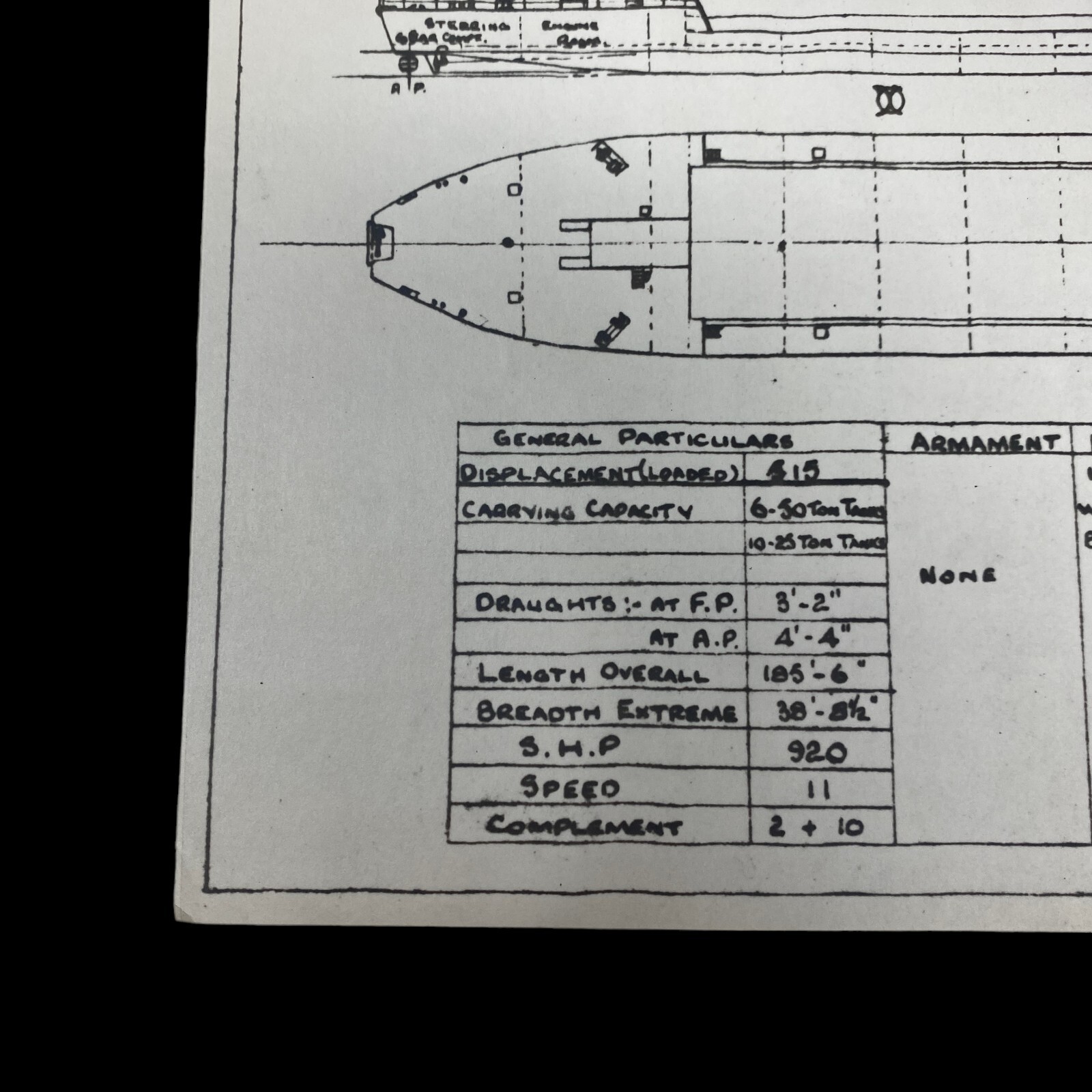 RARE WWII April 1942 Normandy D-Day British Landing Craft Tank Mark IV ...