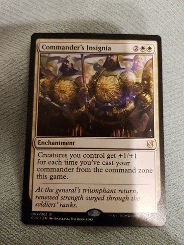 1x MTG Magic The Gathering TCG Commander's Insignia Rare - Commander | eBay