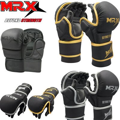 MRX Boxing MMA Gloves Grappling Punching Bag Training Martial Arts ...