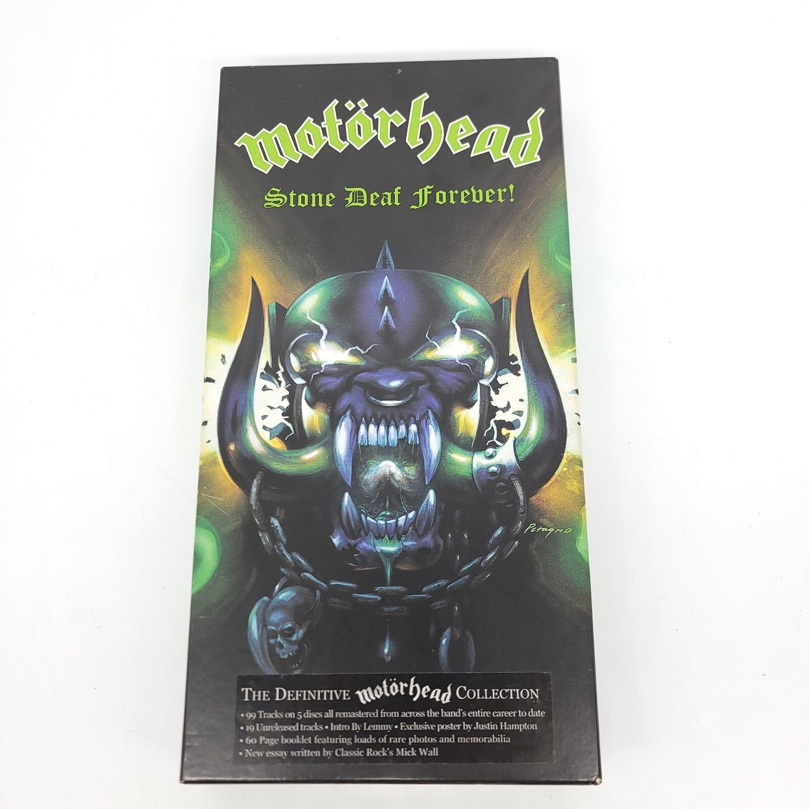 Motorhead Stone Deaf Forever! - 5 CD Box Set with poster and pristine ...