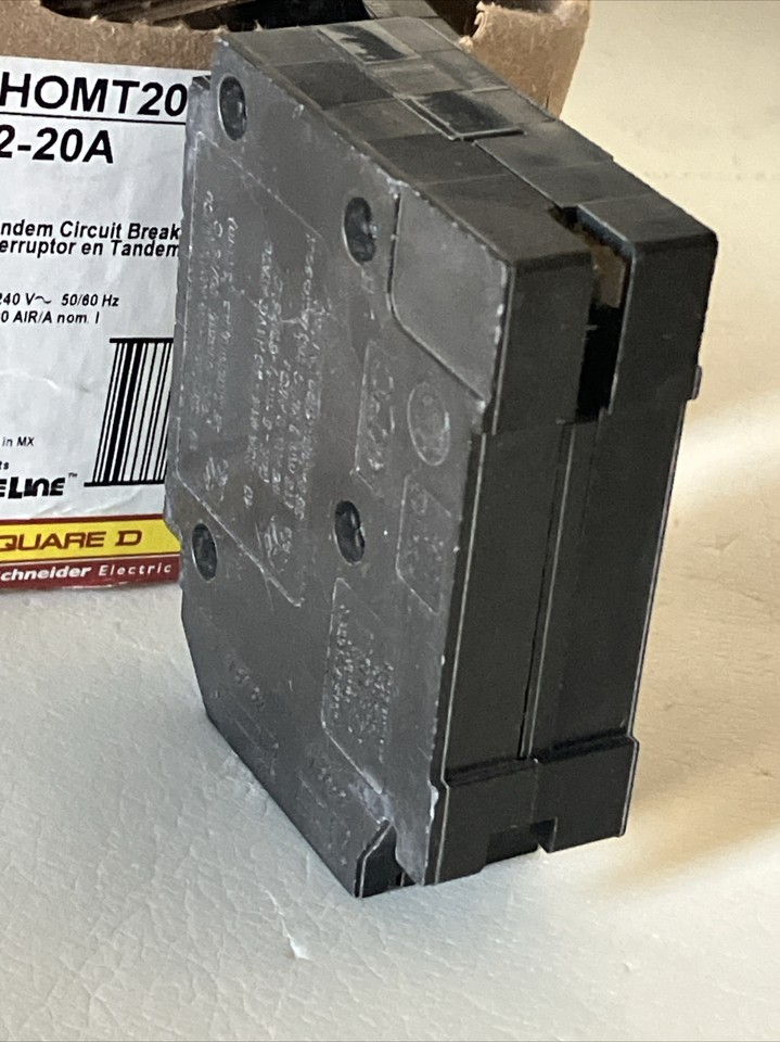 HOMT2020 / HOMT20204201 Square D Twin 20/20 1 Pole Tandem Circuit ...