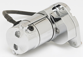 THUNDER FIRE CHROME STARTER HIGH TORQUE HARLEY SOFTAIL ELECTRA GLIDE ...