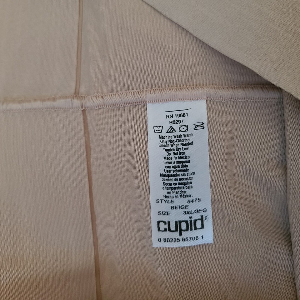 Cupid Simply Sleek Hi Waist Brief, Firm Control Shapewear - Size 3XL ...