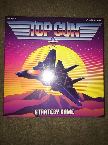 Top Gun Strategy Game Board Game Sealed New Ages 10 and Up 2-4 Players ...