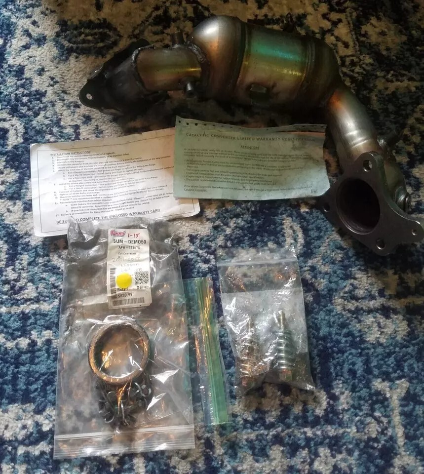 Direct Fit Catalytic Converter AP Exhaust # 644078 Nissan Juke 1.6L L4 ...