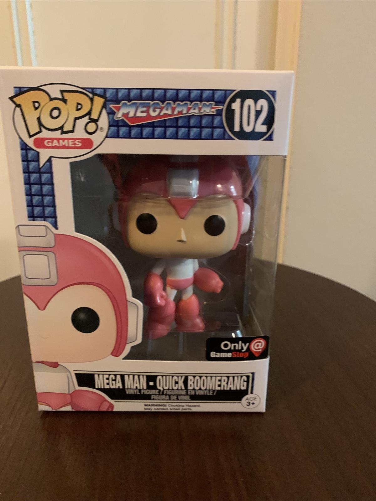 Pop! Mega Man Quick Boomerang Game Stop #102 . NEW! | eBay