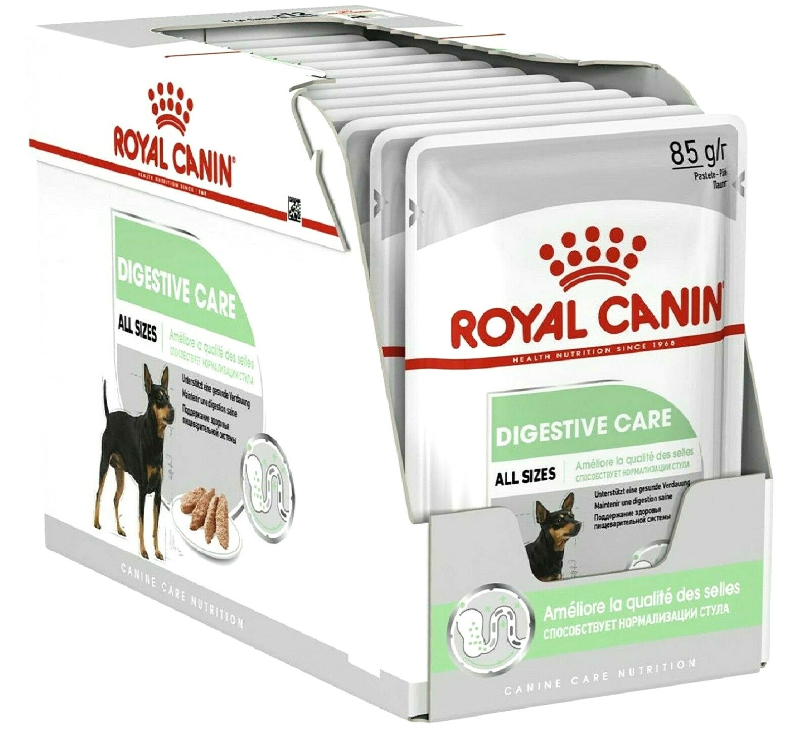 Royal Canin Digestive Care Adult Wet Dog Food - 12x85g for sale online ...