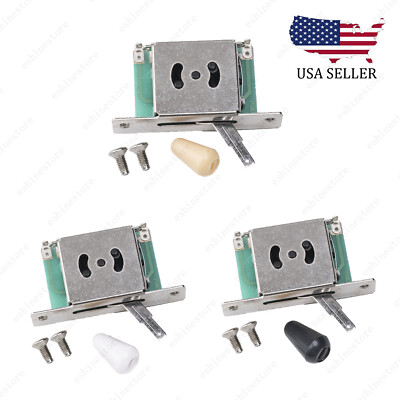 1 Piece 3 Way or 5 Way Pickup Selector Switch for Strat Guitar, Choose ...