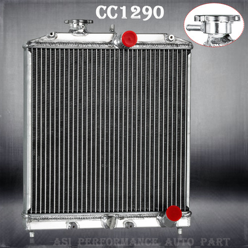 4 Row Radiator Aluminum For 1992-2000 HONDA CIVIC D15 D16 EJ EK DEL SOL ...