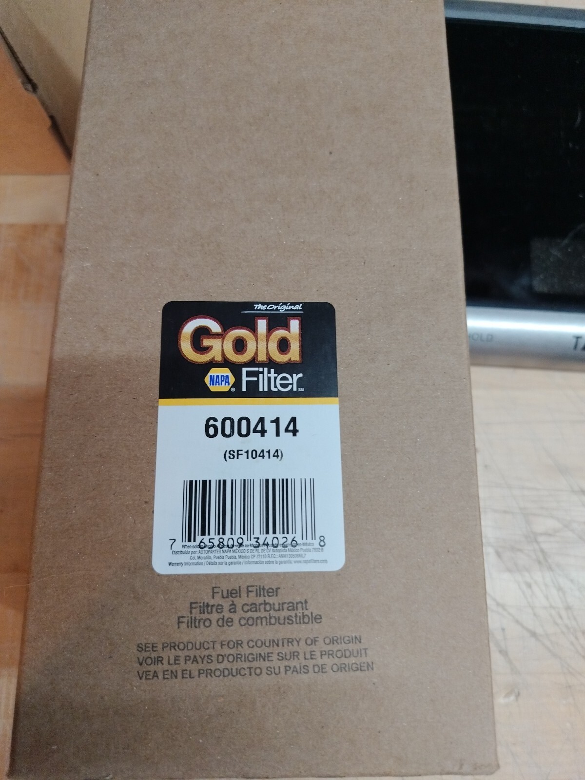 WIX SF10127 - Fuel filter cross reference