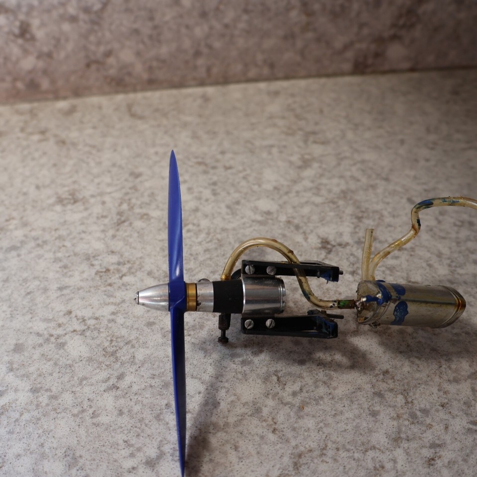 COX 049 Tee Dee Nitro Airplane Engine with 6D-4P PROP /W MOTOR MOUNT ...