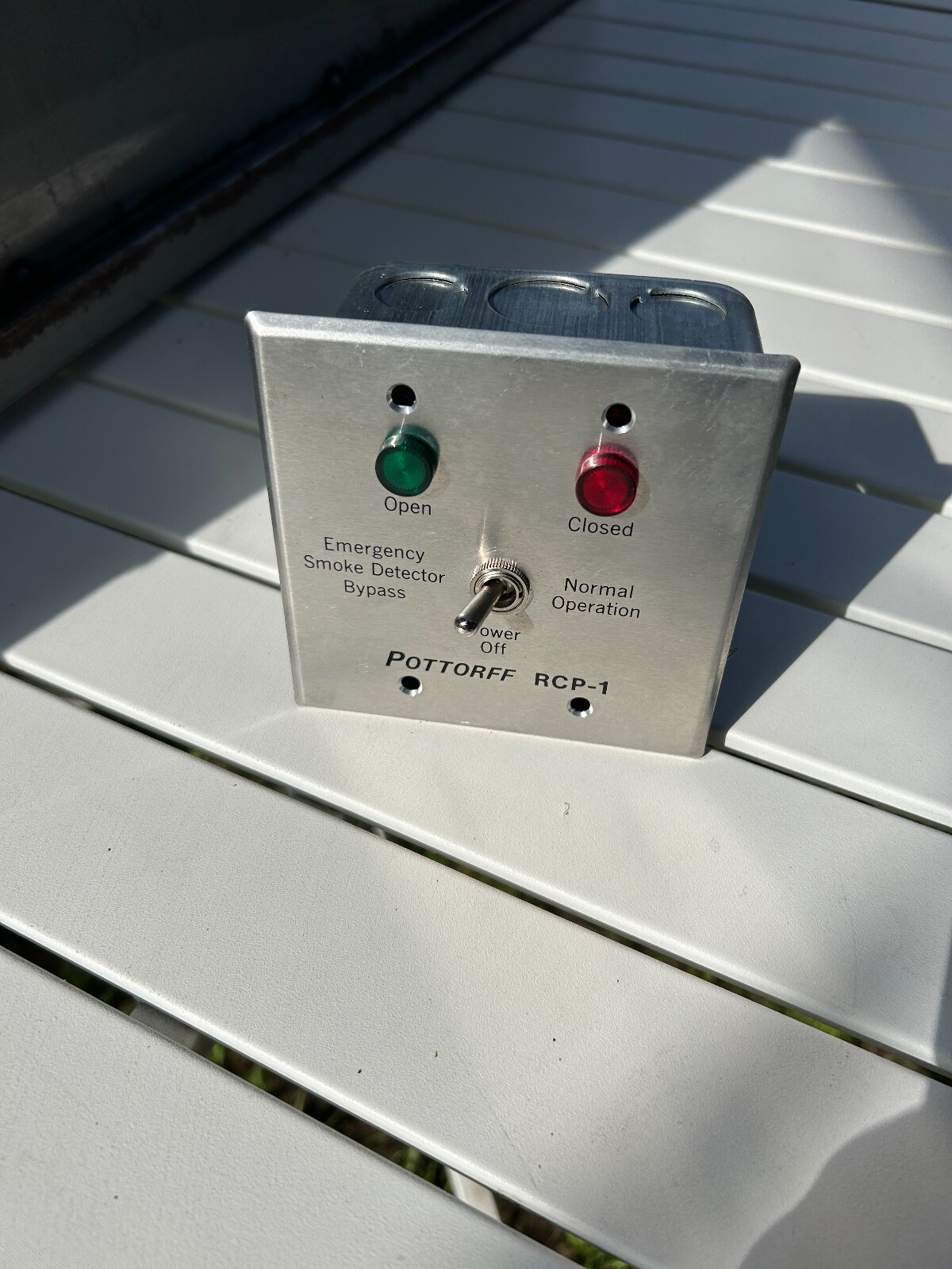 POTTORFF Model RCP-1,, 3 -position Remote Control Panel, Switch Posit ...