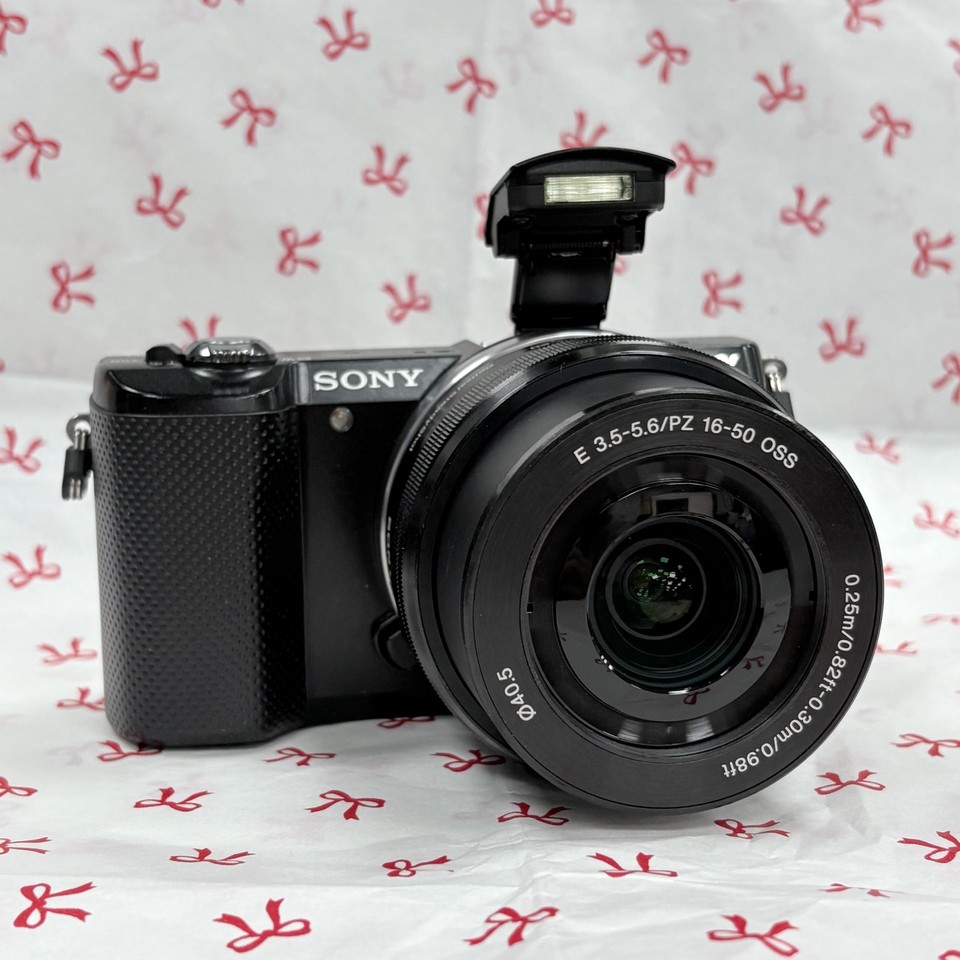 Sony Alpha a5000 Mirrorless Digital Camera w/16-50mm Lens Black English ...