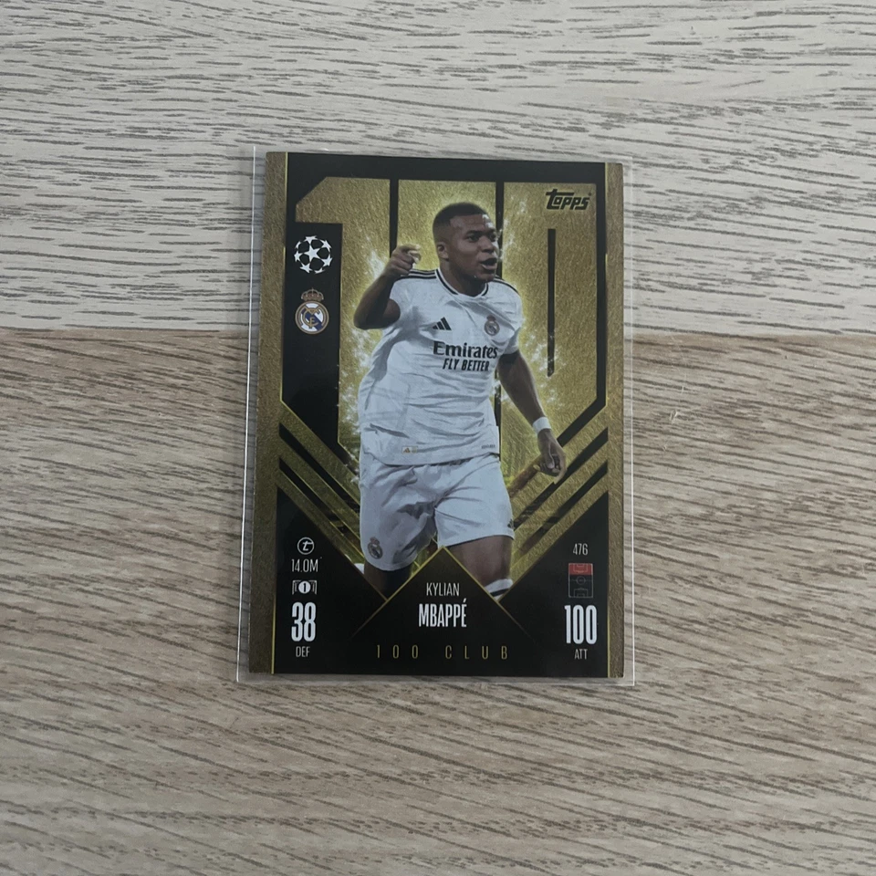 2024-25 Topps Match Attax Uefa Club Competitions - Kylian Mbappé #476 ...