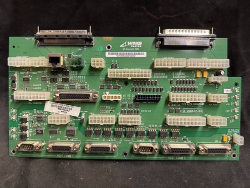 Williams WMS BB1 BB2 Bluebird 1 Blue Bird 2 backplane slot machine pcb ...