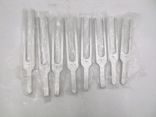 8 Pk Medivibe Tuning Fork Set 256hz to 512hz For Medical Usage Rinne ...