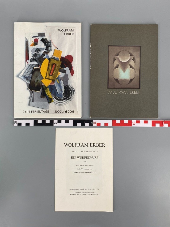 * WOLFRAM ERBER 3x BÜCHER FLYER SIGNIERT AUTOGRAMM ORIG MALLARME | eBay