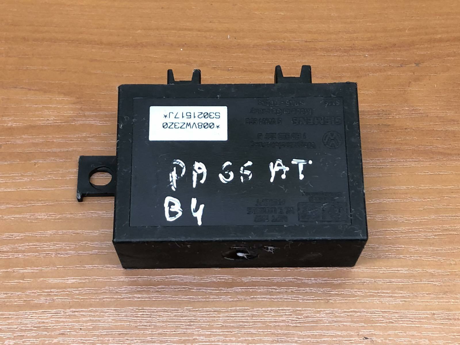 Volkswagen Passat Immobilizer Control Module Unit Ecu Siemens 5wk4678 ...