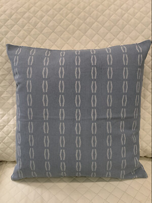 New Blue Geometric Throw Pillow 18x18" Home Couch Bedroom Decor | eBay