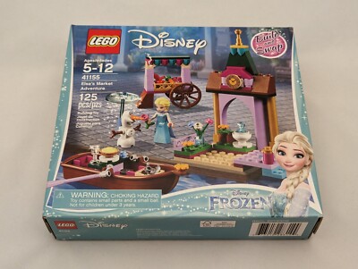 LEGO 41155 - Disney - Elsa's Market Adventure - Elsa and Olaf minifigs ...