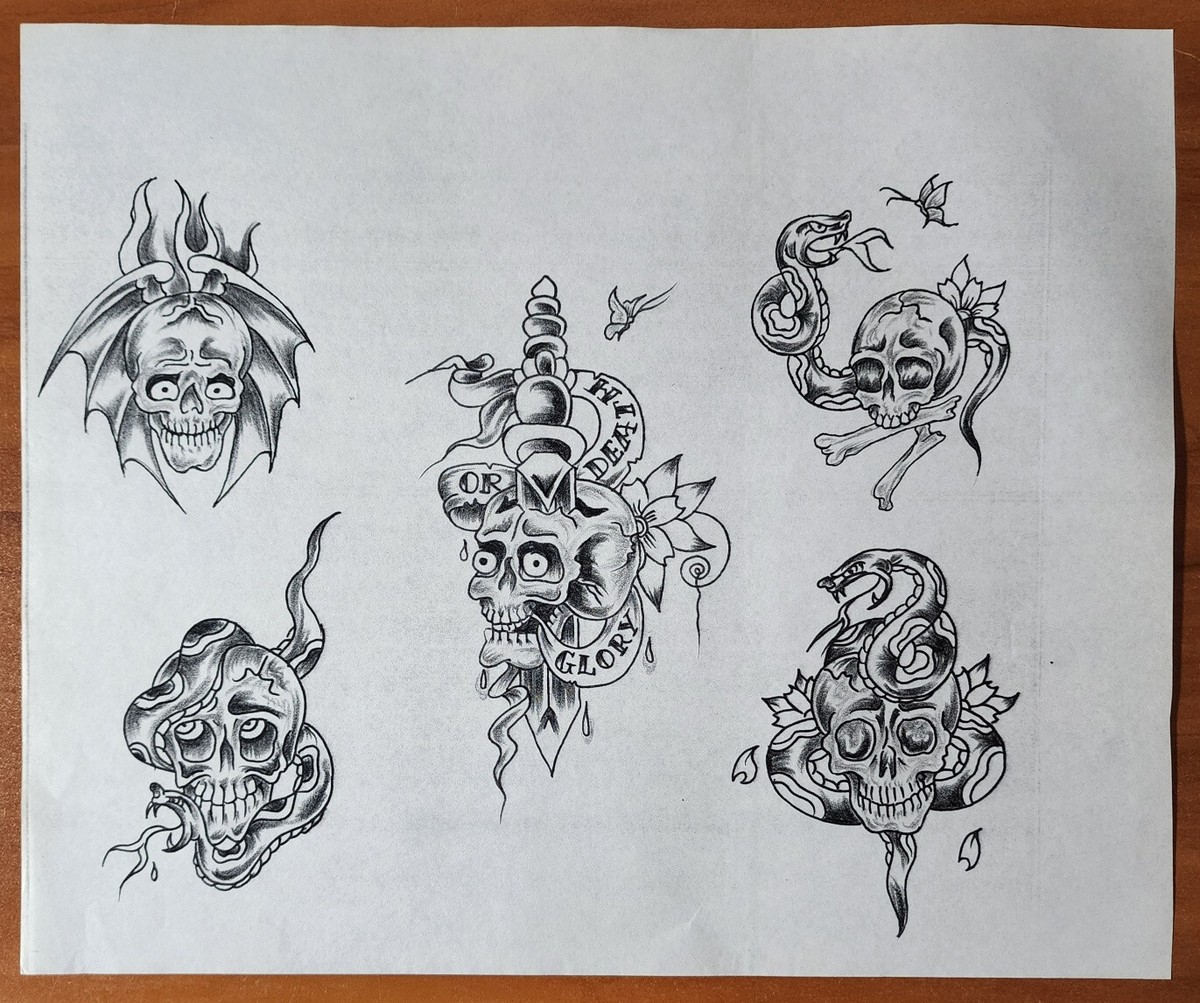 Traditional Tattoo Flash Art